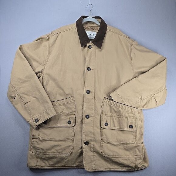 Orvis | Jackets & Coats | Orvis Xxl Corduroy Collar Quilt Lined Mens ...